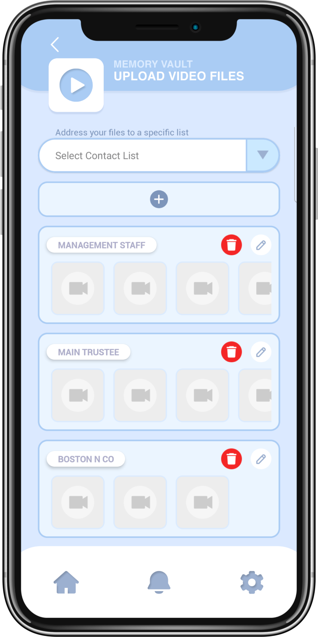 Digital Legacy & Memorial App - In Memory Of